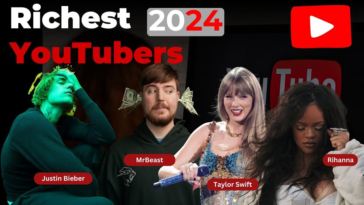 Wealthiest YouTubers List 2024 | YouTubers Net worth - Genzlogr